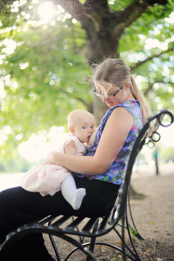The Breastfeeding In Public Project By The River Veronica James